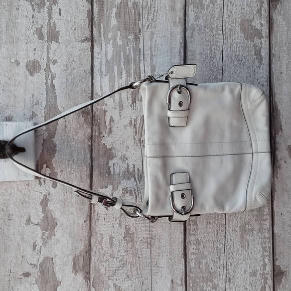 Coach | Bags | Coach White Small Purse | Poshmark
